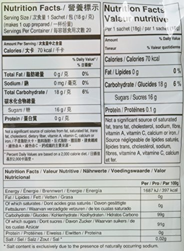 Ginger Drink Gold Kili 40 Sachets Packed in 2 Bags, 12.6 oz (With Honey)