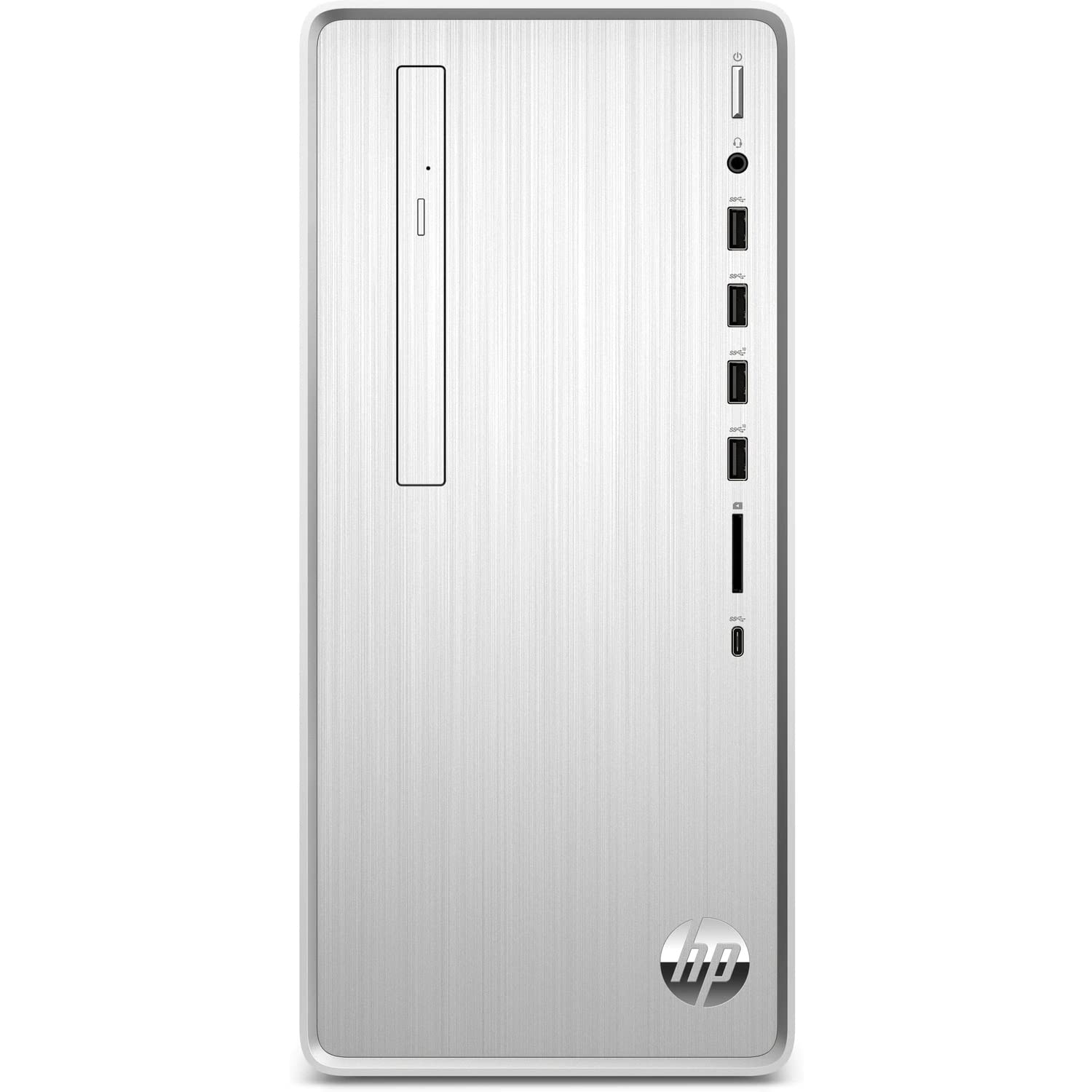 HP Pavilion TP01-2327C Intel Core i5 11400F, AMD Radeon RX550 Graphics with 2GB Dedicated Video Memory, 12GB DDR4 RAM, 1TB HDD and 256GB SSD Storage, Windows 11 Home, Natural Silver (Renewed)
