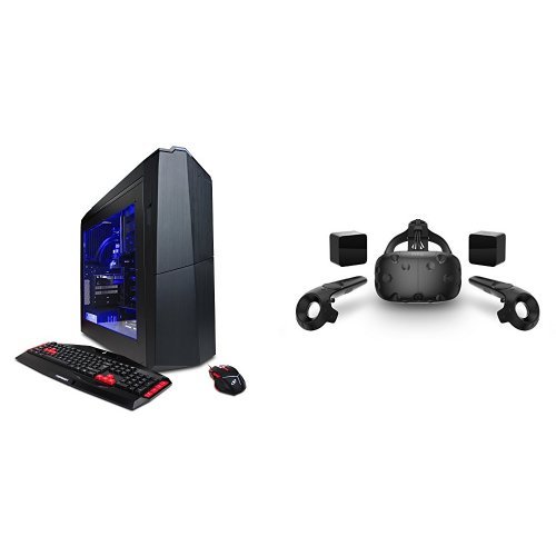 CYBERPOWERPC Gamer Xtreme GXiVR2400A Desktop & HTC VIVE Virtual Reality System Bundle