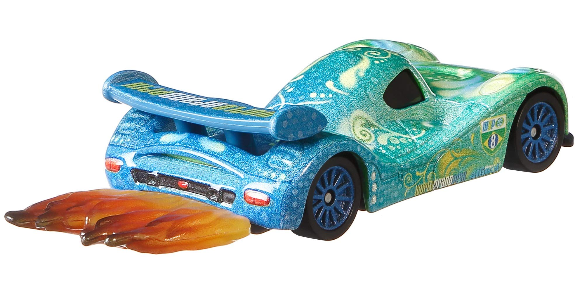 Disney Cars Pixar Carla Veloso with Flames