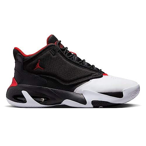 Men's Jordan Max Aura 4 Shoes Black/Gym Red/White (DN3687 061) (us_Footwear_Size_System, Adult, Men, Numeric, Medium, Numeric_9)