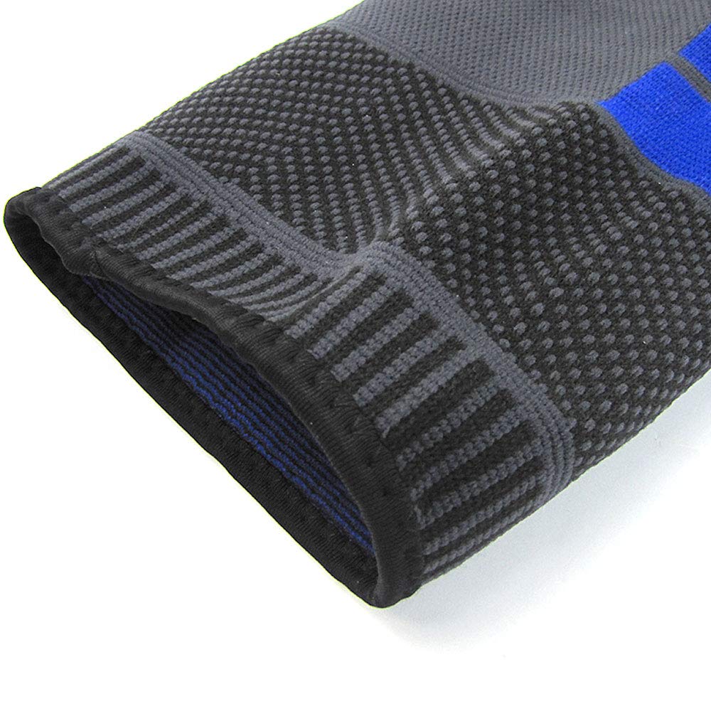 Cocobla Sports Knee Braces 2 Pack Stretch Fit Knee Sleeve Support Protector for Running, Injury Recovery, Pain Relief Men & Women