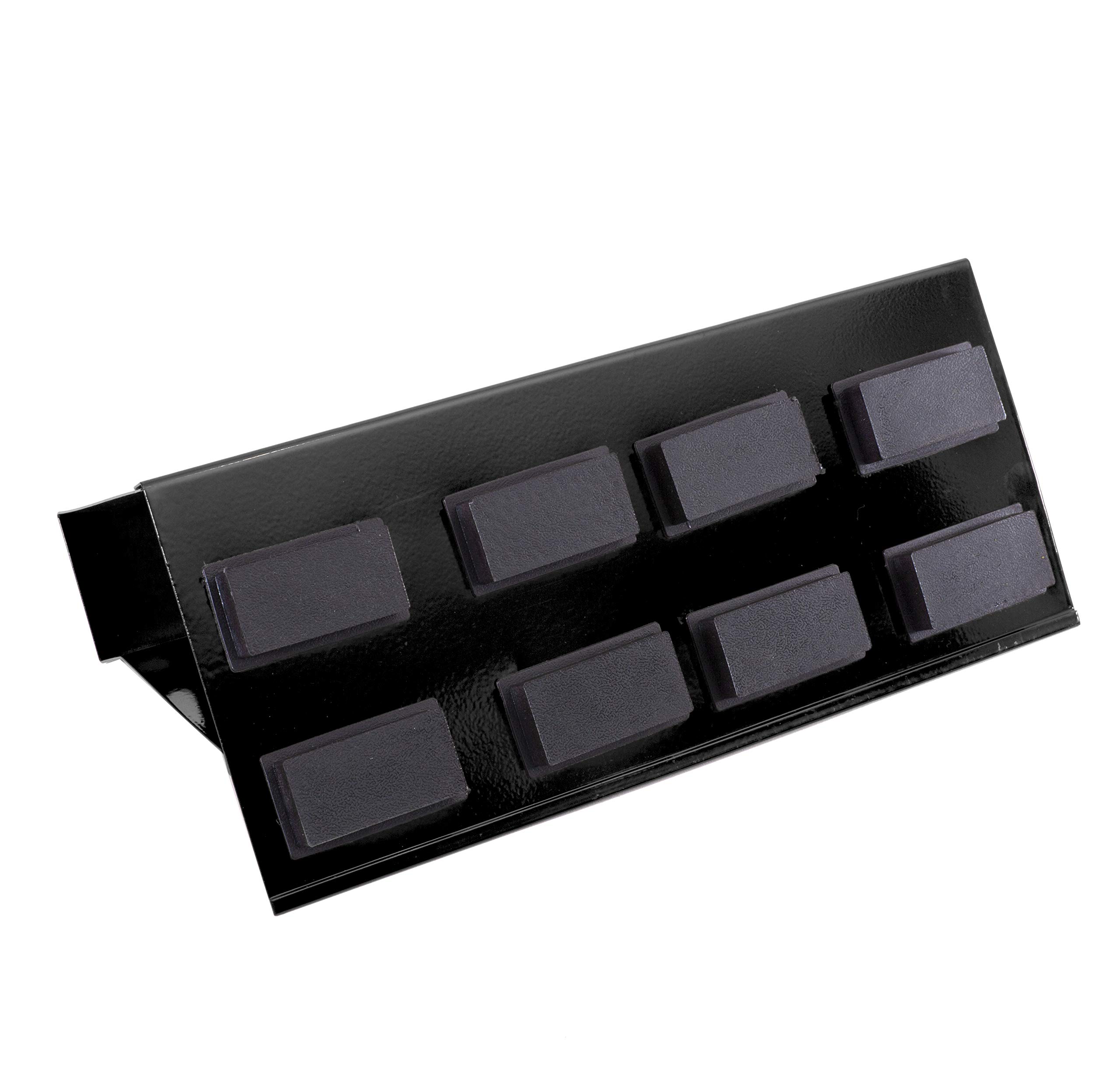 eHomeA2Z Magnetic Can Holder Spray Screwdriver Organizer Black Tool Tray Spice BBQ Cup Drink Keys (Black)