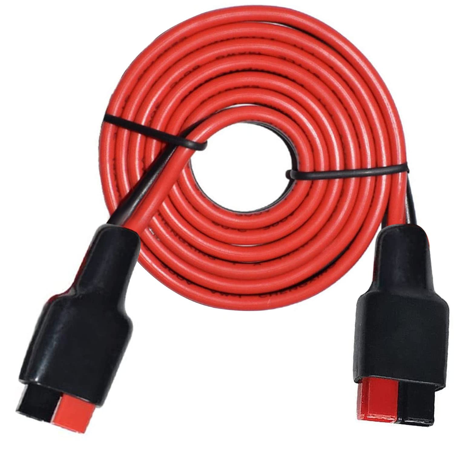 Faoyliye 45A Connector Extension Cable Battery Charger Adapter 14AWG Solar Panel Extension Cable-2M/6.5Ft