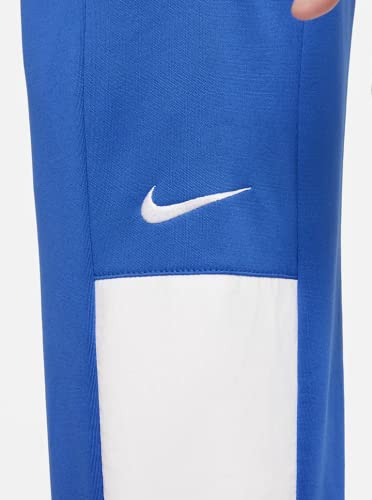 Nike Big Boys Therma-Fit Elite Basketball Pants (Game Royal/White, Medium)