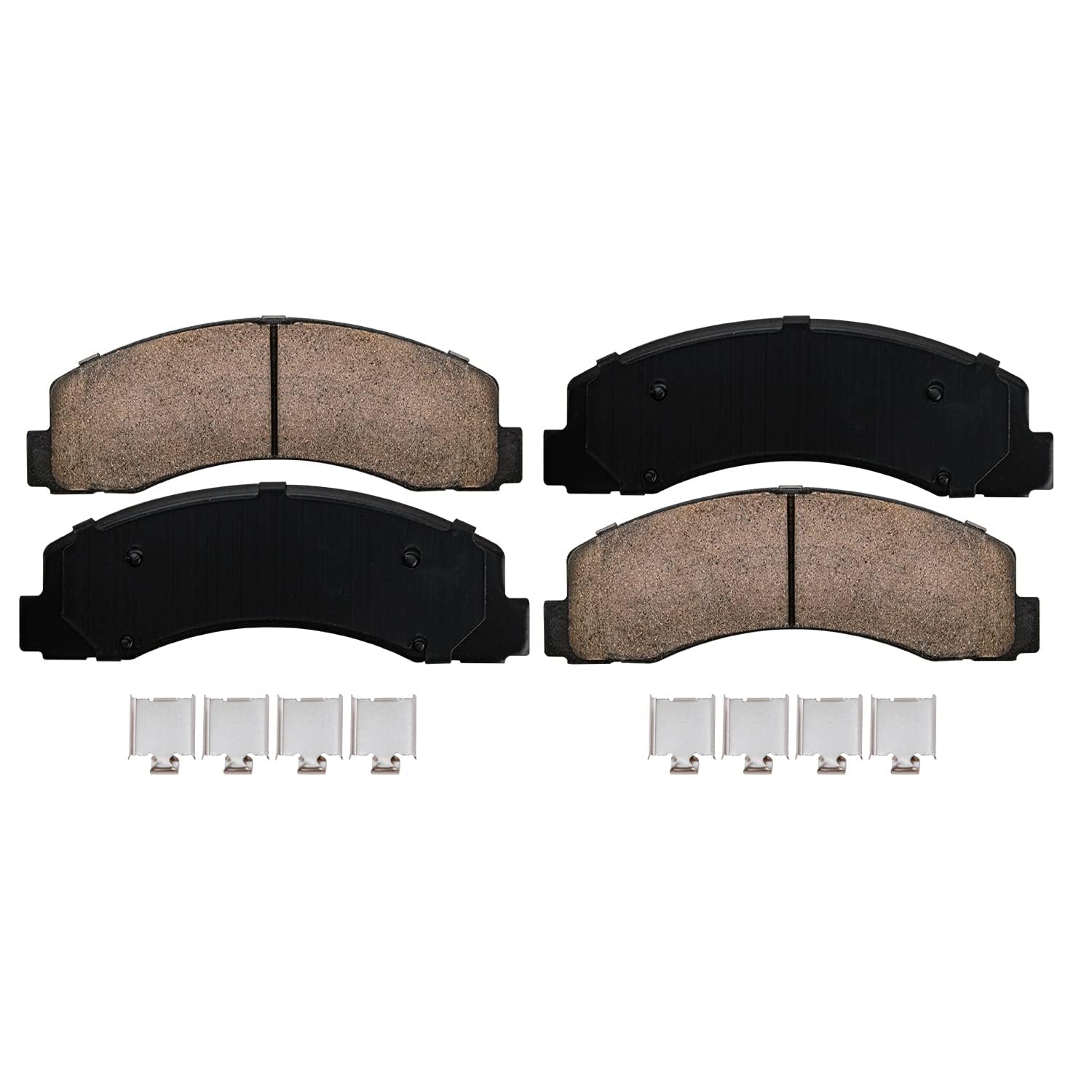 Detroit Axle - Front Brake Kit for 10-20 Ford F-150, 10-21 Expedition Lincoln Navigator Replacement 2010 2011 2012 2013 2014 2015 2016 2017 2018 2019 2020 Disc Brake Rotors Ceramic Brakes Pads