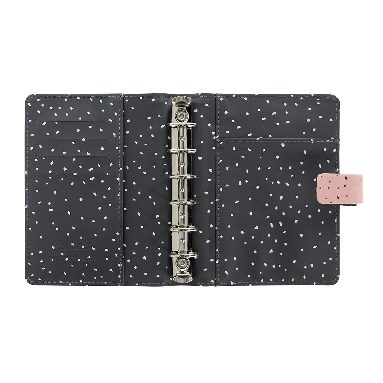 Filofax Pocket Confetti Rose Quartz Organiser