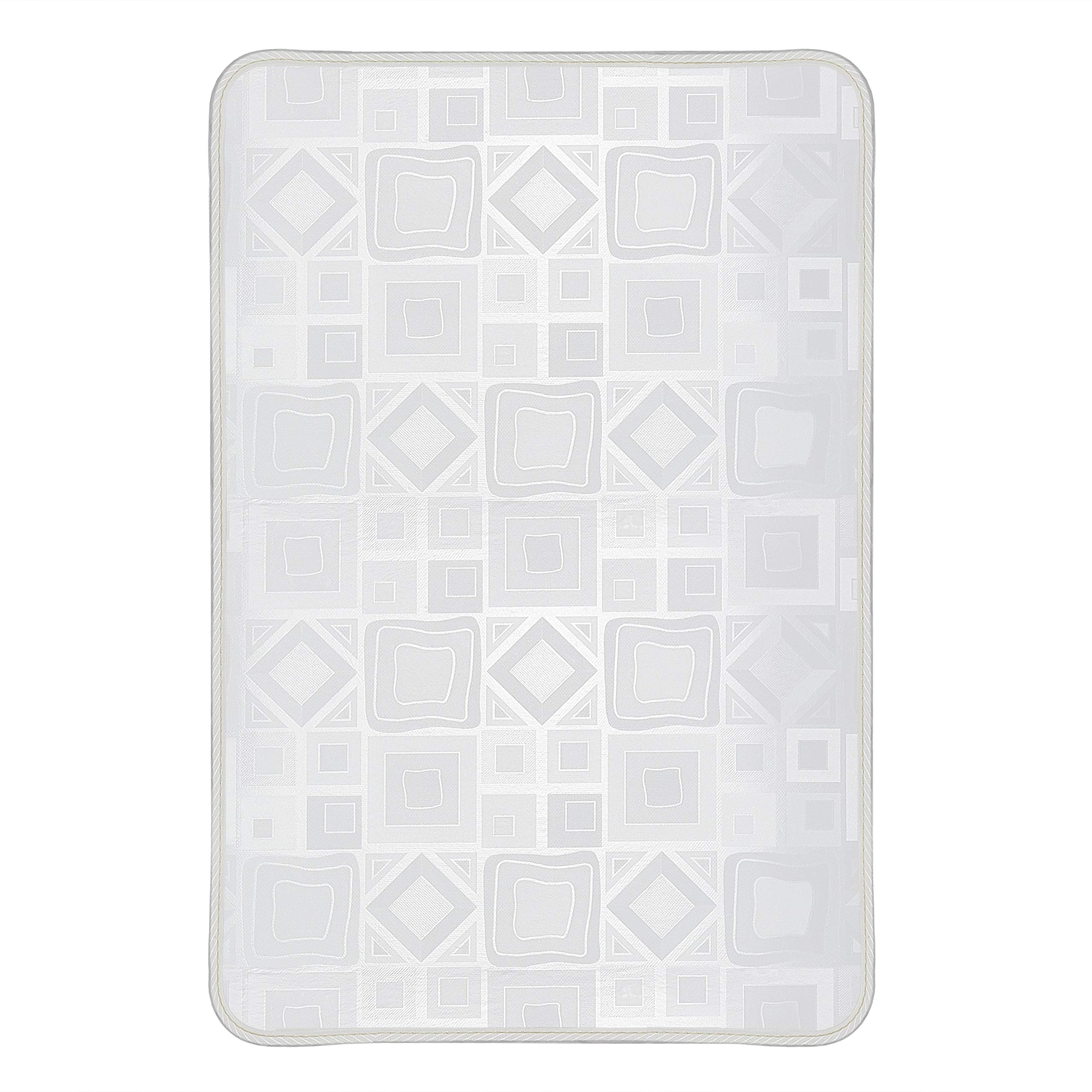 Dream On Me Lotus Playmat Mattress, White