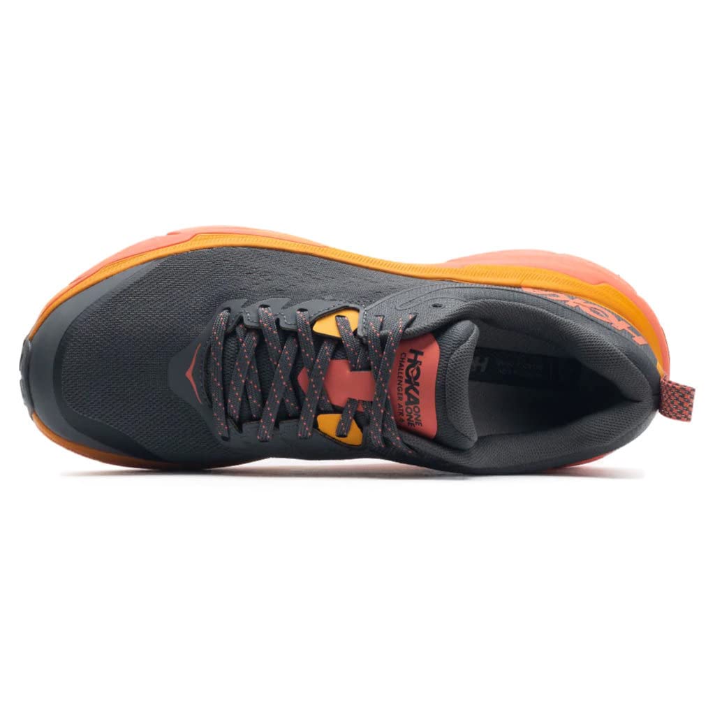 HOKA ONE Women's Challenger ATR 6 Textile Synthetic Trainers, Castlerock/Camellia, 9