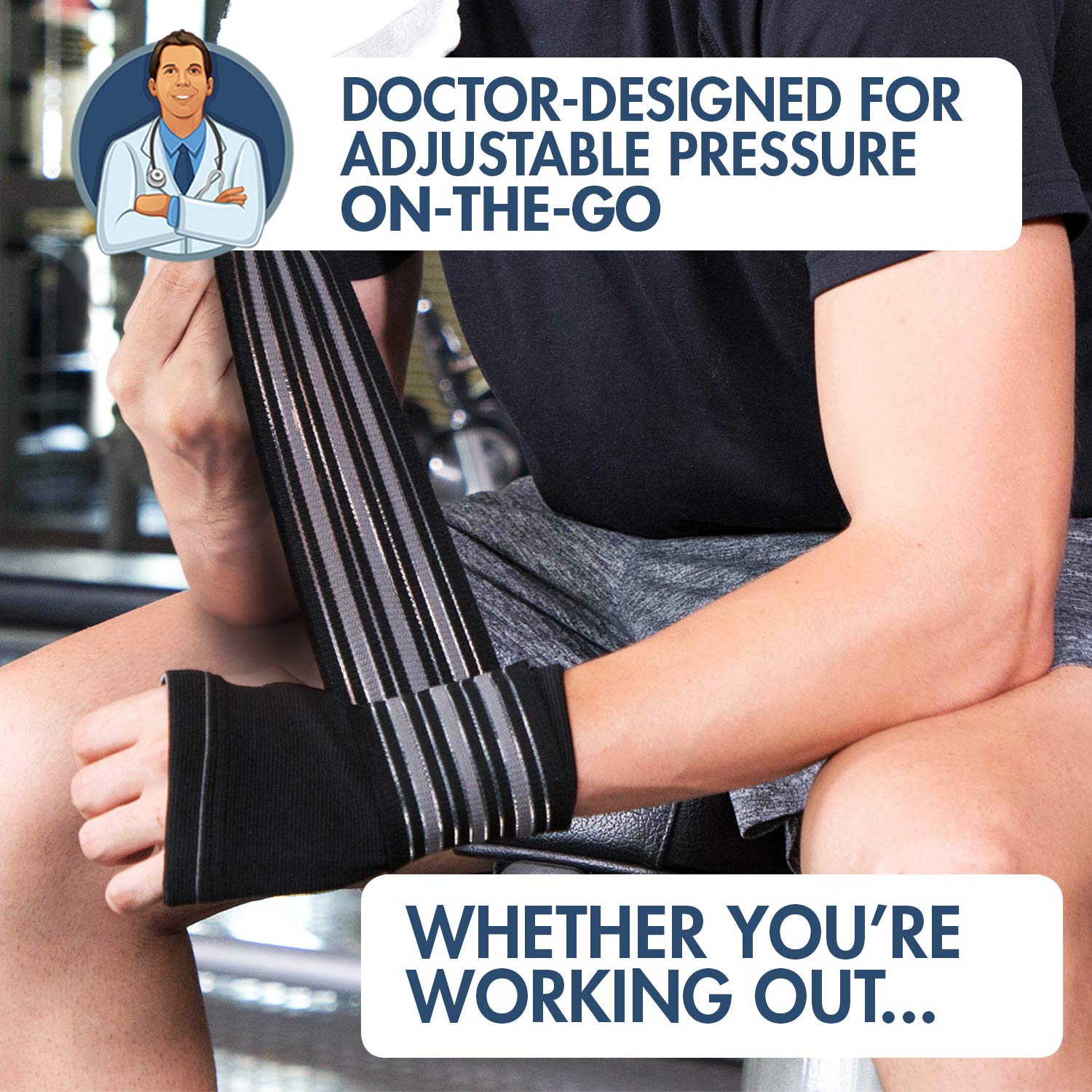 Dr. Frederick's Original Pressure Perfect Wrist Brace - Small