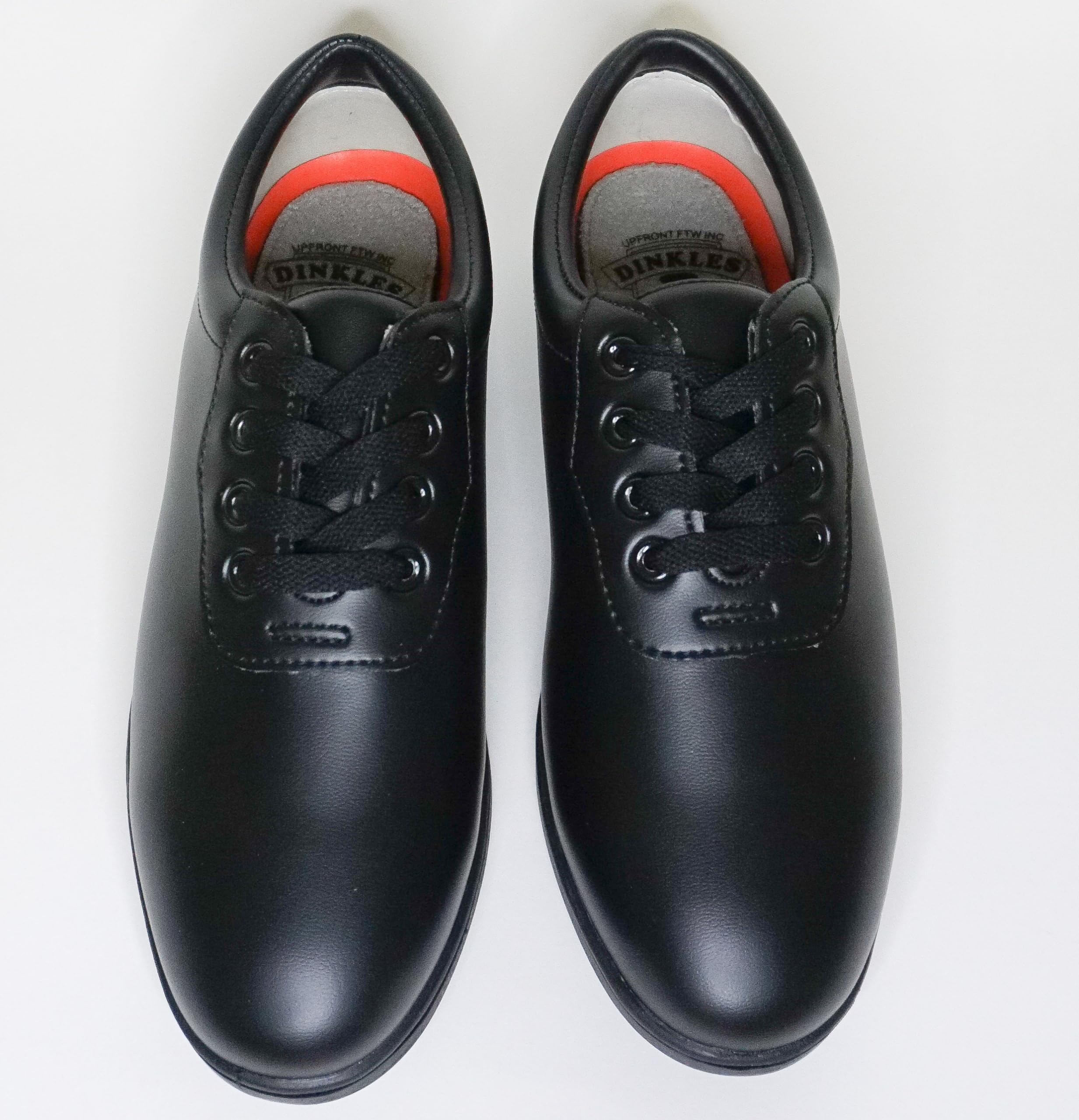 DINKLES Women's Glide Marching Band Shoes (Wide Width) (8.5, Black)