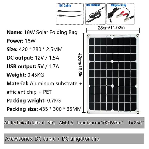 DISPRA Solar Inverter, 12V Monocrystalline Solar Panel Kit, 30A Charge Controller Solar, Flexible Solar Panel System kit, Bendable Solar Panel kit for Home RV Caravan Boat