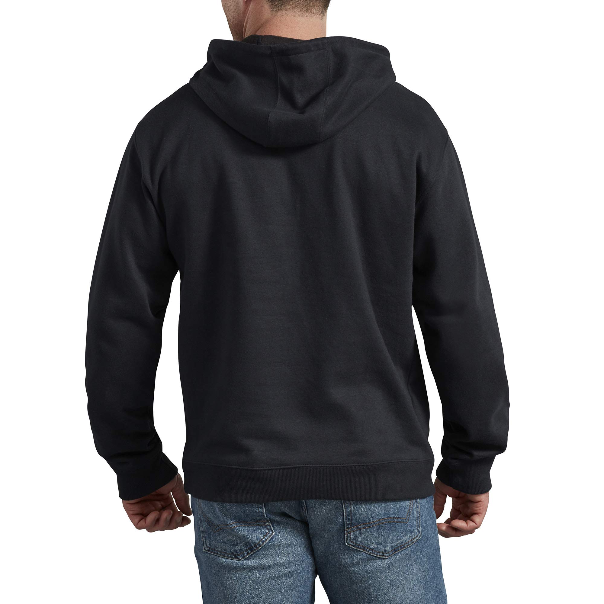 Dickies Men's Big & Tall Big Tall Pullover Fleece Hoodie, Black, 4X-Large