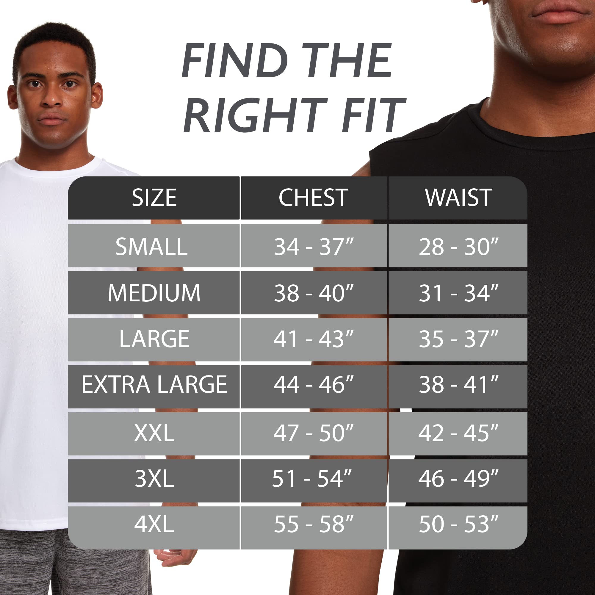 Essential Elements 5 Pack: Men's Active Quick-Dry Athletic Workout Training Gym Muscle Sleeveless Tank Top (Large, Assorted 2)