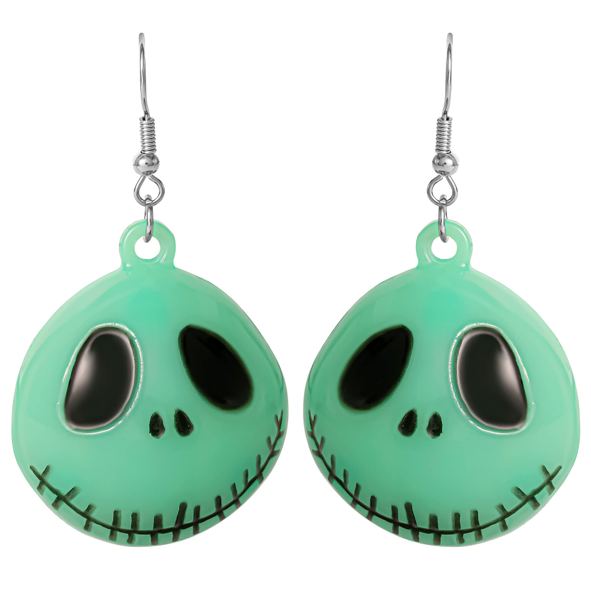 Disney The Nightmare Before Christmas Womens Earrings - Dangle Light-Up Earrings - Jack Skellington Earrings - Disney Earrings