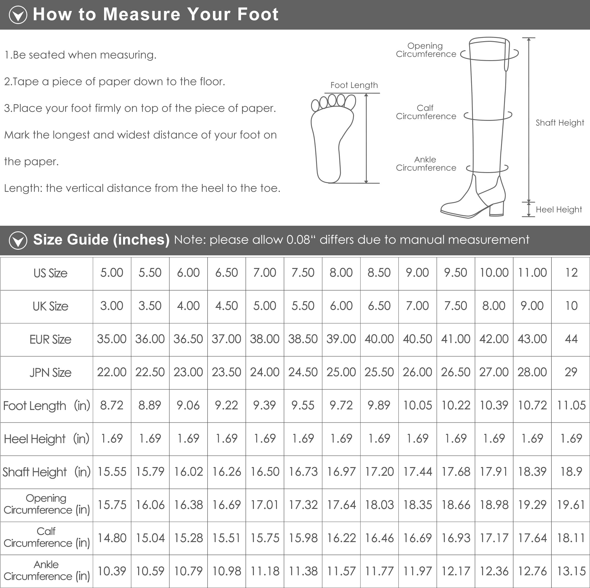 DREAM PAIRS Women's Knee-High Boots Comfortable Chunky Block Heel Round Toe Side Zipper Riding Fashion Buckles Biker Motorcycle Boots,Size 10,BLACK,UTAH