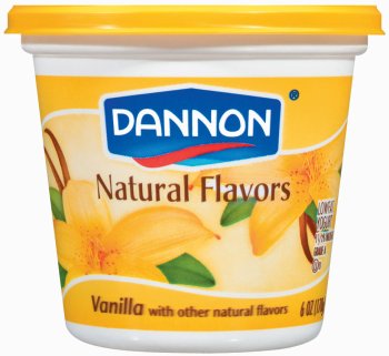 Dannon, Dannon Vanilla Yogurt, 6 Ounce