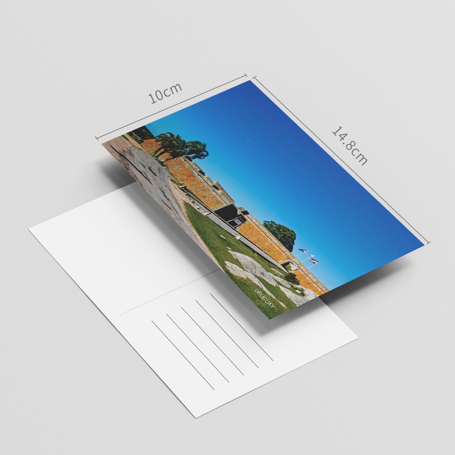 Dear Mapper Uruguay City Landscape Postcards Pack 20pc/Set Postcards From Around The World Greeting Cards for Business World Travel Postcard for Mailing Decor Gift
