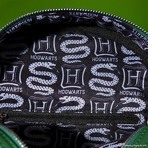 Loungefly Harry Potter 'Choose Your House' Collection: Slytherin House MIni-Backpack, Amazon Exclusive