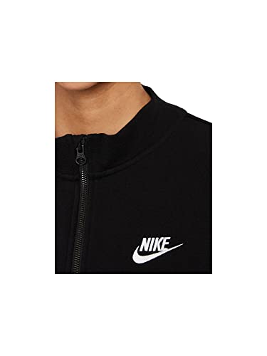 Nike Women Essential Full Zip Fleece Lined Sweatshirt (Black, Medium