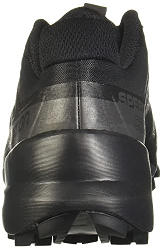 Salomon womens Salomon Women's Speedcross 5 Shoes for Women Trail Running, Black/Black/Phantom, 8 US
