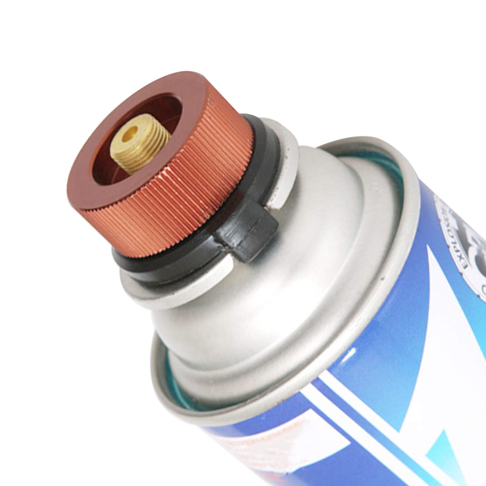 Create idea Gas Converter,Red Auto Off Aluminum Alloy Burner Conversion Gas Stove Adaptor For Outdoor Camping Cooking