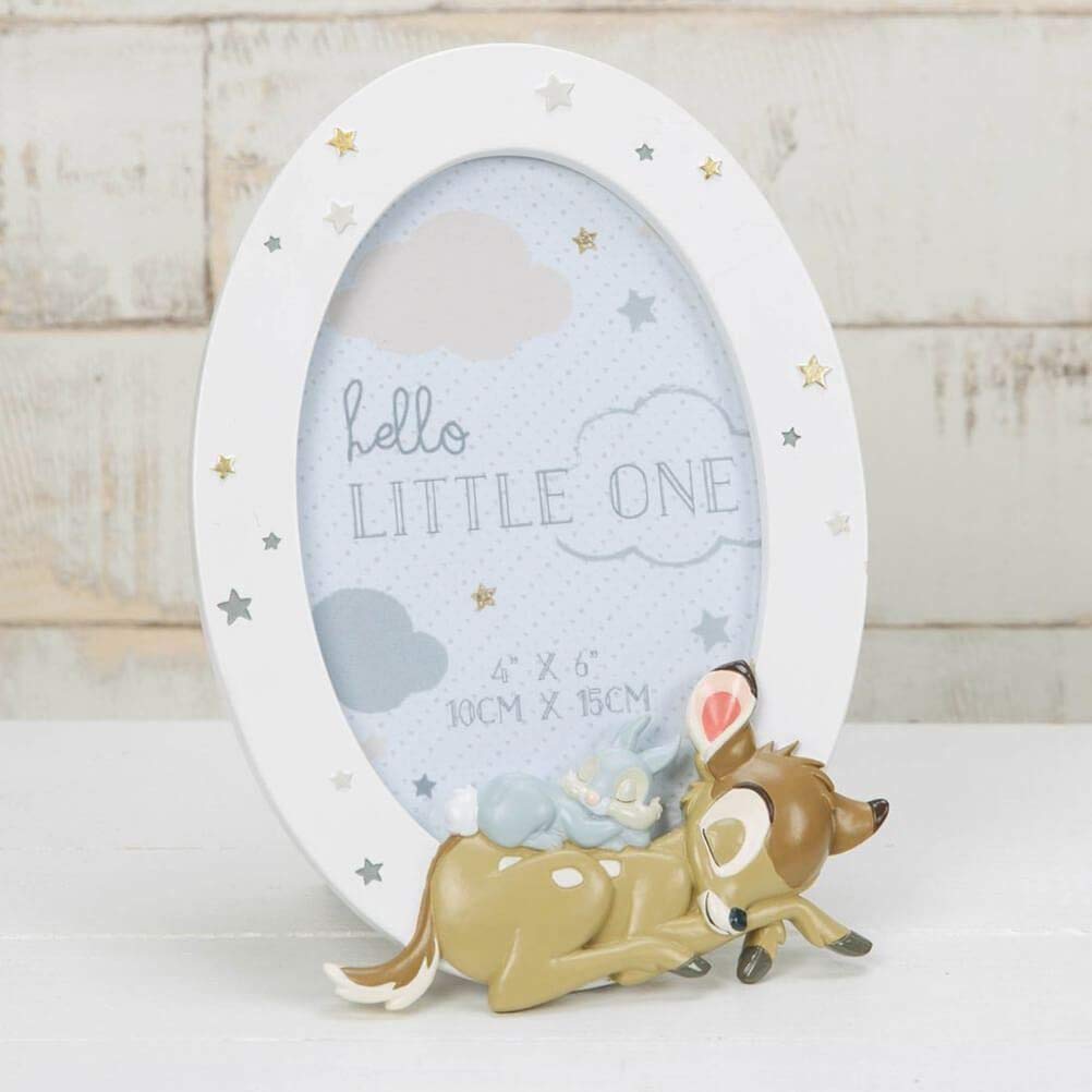 Disney Baby Magical Beginnings Bambi White Photo Frame 18cm (H) x 13cm (W)
