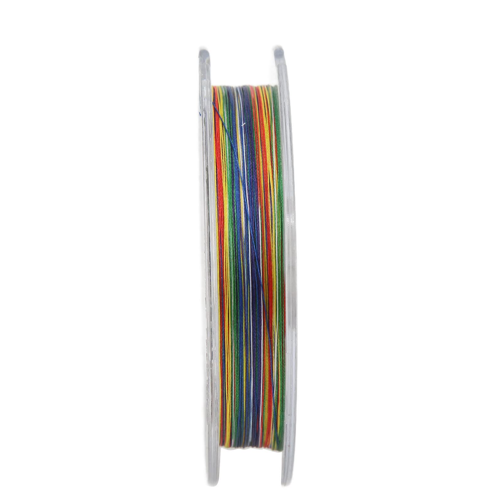 Fishing Line, PE Fishing Lines Bite Resistant Smooth 1 Meter 1 Color for Large Reservoirs(0.8)