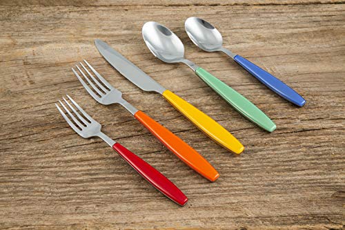 Fiesta Jamboree Multi-Color 20-Piece Flatware Set, Service for Four