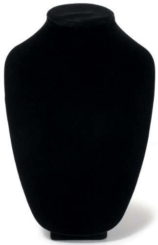Darice 12”; Black Velvet 3D Necklace Stand by Bead Landing™