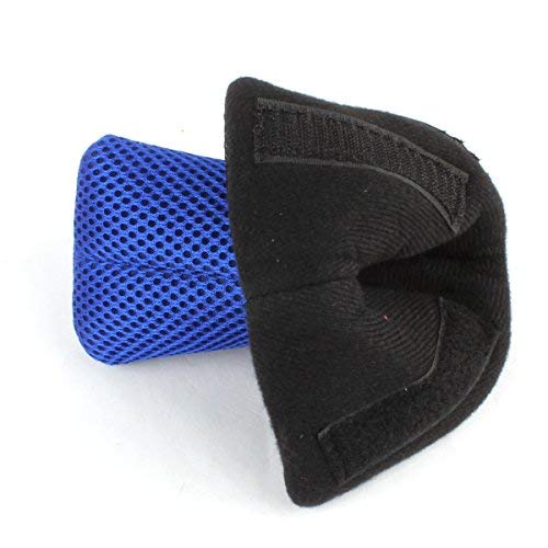 Craftsman Golf Blade Putter Head Cover Black Blue Mesh for Scotty Cameron Ping Callaway Odyssey Etc. (Black & Blue)
