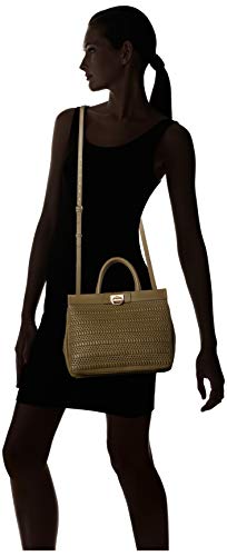 Fiorelli Flossy Satchel, Khaki Weave