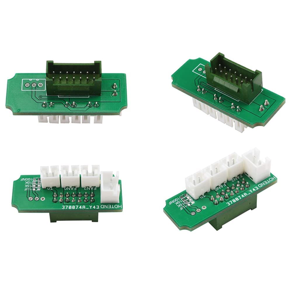 HzdaDeve 3D Printer Extruder Transfer Adapter Board Heater Cartridge 12V 40W Thermistor NTC 100K 3950 for Anycub Mega I3 Mega S Mega Pro 3D Printer Head Parts Accessories