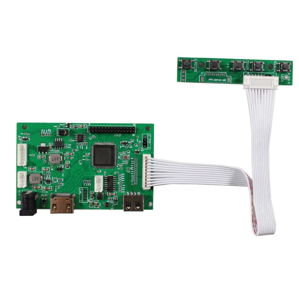 FanyiTek HDMI USB LVDs Controller Board for 17" M170ETN01.1 WYD170SKD-01 CD170A54-01 M170QGBN30-01B 1280x1024 30pin Gaming Screen,Support Image 180° Rotation