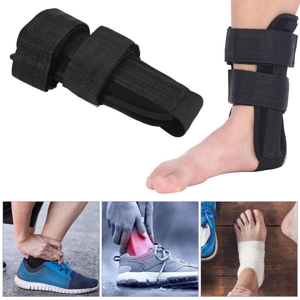 Dioche Ankle Support, Adjustable Ankle Support Brace Foot Stabilizer Orthosis Ankle Protector Sprain Injury Splint Guard for Women/Men/Kids, for Sports/Sprained Ankle/Weak