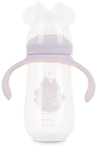 Disney Sippy Cups for Toddlers, Learner Sippy Cups for Kids with Pacifier, BPA-Free Trainer Cup with Handles, Leak-Proof Minnie Mouse and Mickey Mouse Sippy Cups, Perfect Unisex Gift for Children