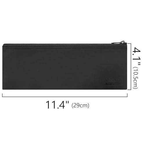 Geekria for Creators Microphone Zippered Pouch 3 Pack Compatible with Shure SM86, PGA48, PGA58, Audio-Technica ATR1100x, ATR1200x, TONOR TW-820, RODE Podcaster Travel Protective Bag (Size L)
