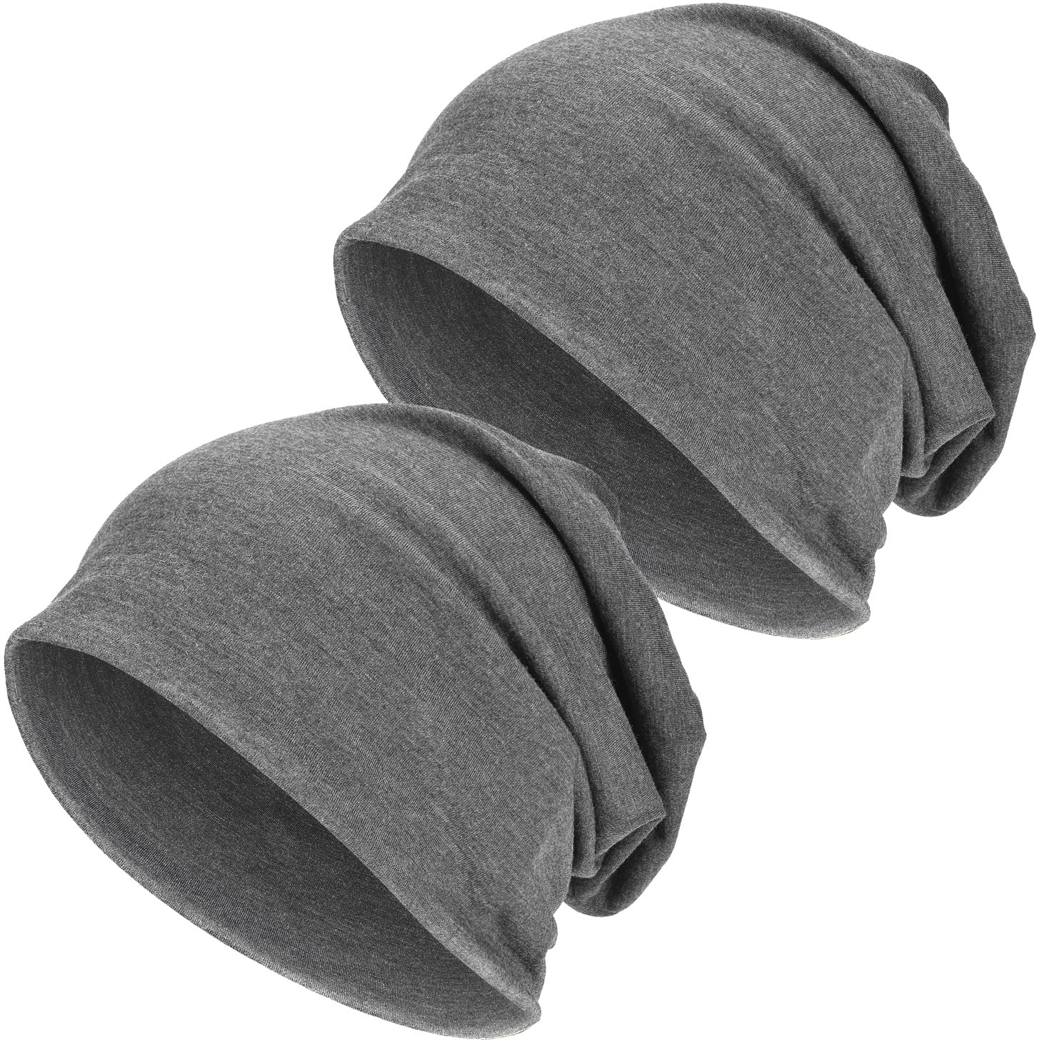 EINSKEY Cotton Slouchy Beanie Hat for Men/Women, Lightweight Oversize Large Thin Skull Cap Chemo Cap Night Sleeping Cap