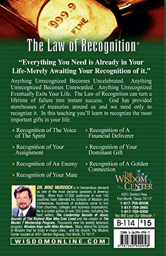 The Law of Recognition (The Laws of Life Series)