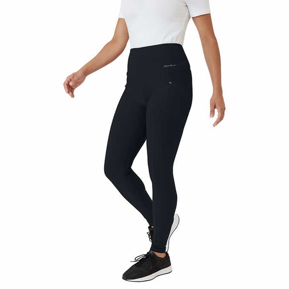 Eddie Bauer Women's Rainier Pants, Black Rainier, 14
