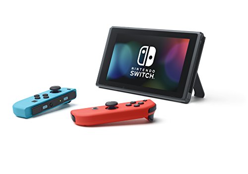 Nintendo Switch with Neon Blue and Neon Red Joy‑Con V2 (Renewed Premium)