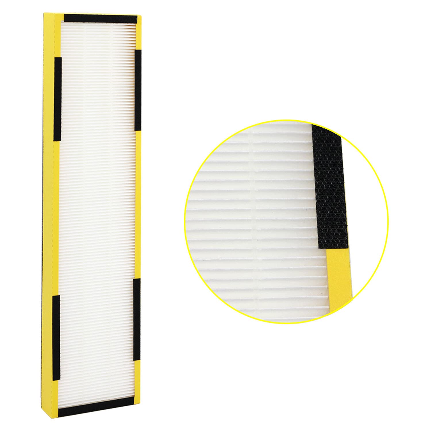 FATATP 2 Pack FLT5000 Filter C Replacement for AC5000 AC5000E AC5250PT AC5350B AC5350W AC5300B AP2800CA with 8 Pack Pre-Filters
