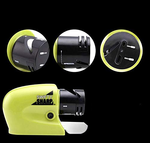 Electric Knife sharpeners Professional Motorized Electric Knife Knives Sharpener, Motorized Smart Sharp Blade Sharpener, for Home Kitchen Manual Sharpening