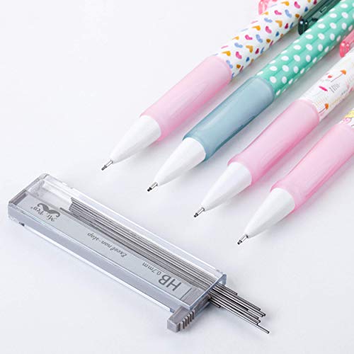 Mr. Pen- Cute 0.7mm, 16 pcs, Mechanical Pencil for Girls with Lead and Eraser for Kids, Fancy Pencils