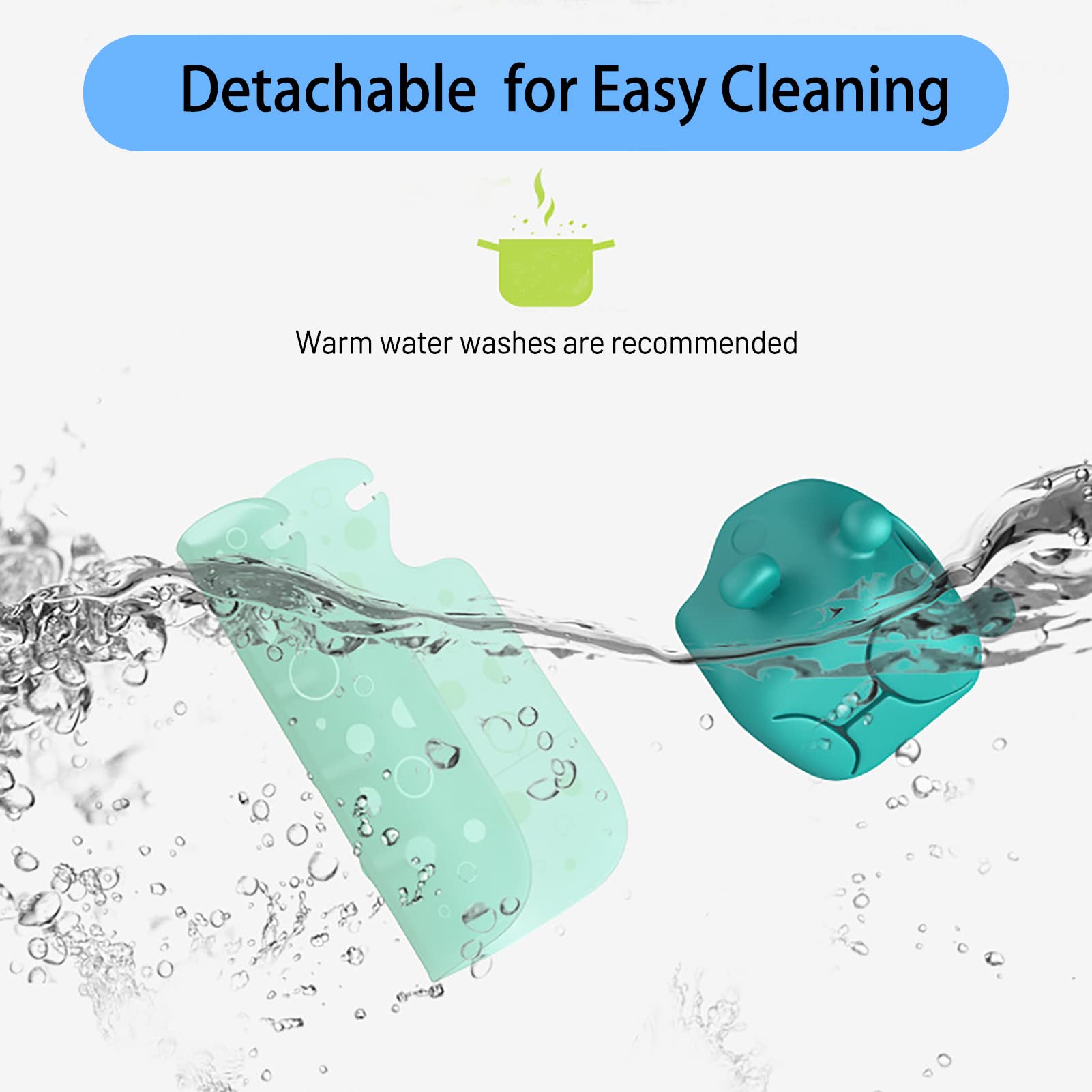 Faucet Extender for Toddlers, Bathroom Kitchen Sink Extender for Kids Fun Hand Washing, Sink Spout Hand Wash Helper for Children Baby (Green, Orange, 2 Pack)