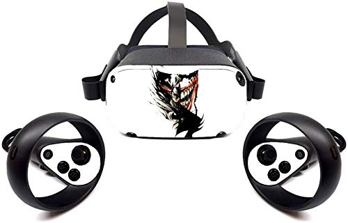 Crazy Man Vinyl Skin Sticker Decal Cover for Oculus Quest Headset and Controllers by ok anh yeu