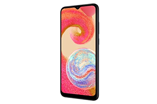 SAMSUNG Galaxy A04 (SM-A045F/DS) Dual SIM 64GB/ 4GB, 6.5" GSM Unlocked, International Version (32GB SD Card Bundle) - Black