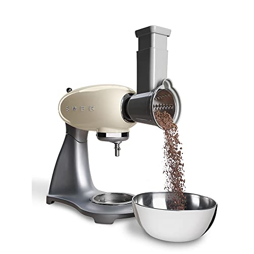 Smeg SMSG01 Slicer and Grater, Silver