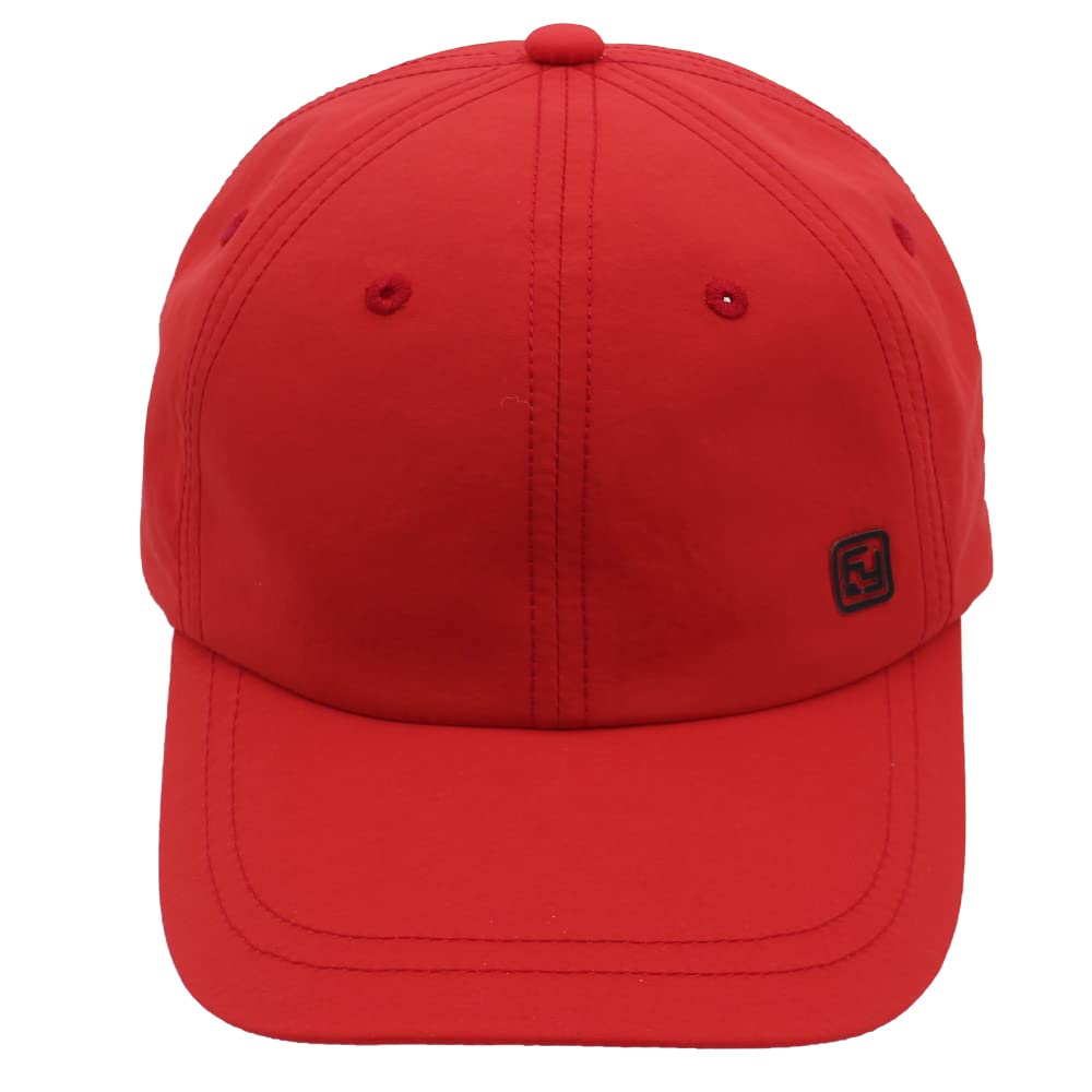 Fits Y'all Lightweight Running Cap: Sun Protection, Quick Dry with Adjustable Relaxed Fit for Men, Women, and Unisex (Wide Fit, Sand Light Gray-Beige)