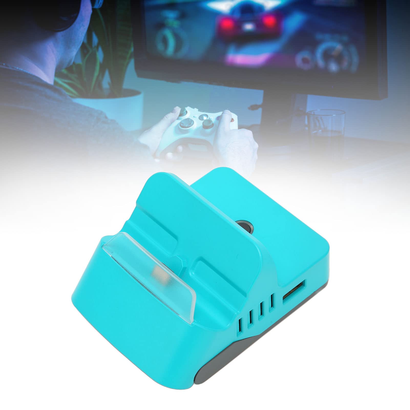 Game Console Docking Station, Excellent Heat Dissipation Multifunctional Plug and Play Game Controller Charging Dock for SW Game Console